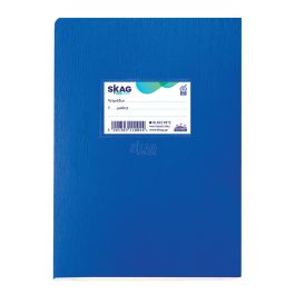 SKAG ΤΕΤΡΑΔΙΑ (SUPER) ΠΛΑΣΤΙΚΑ ΜΠΛΕ 17X25 ΡΙΓΕ 50Φ 80ΓΡ | b2b.skag.gr